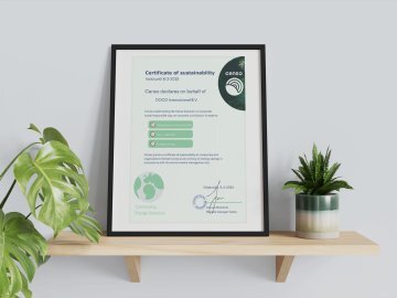 DOCO receives sustainability certificate | SOMMER